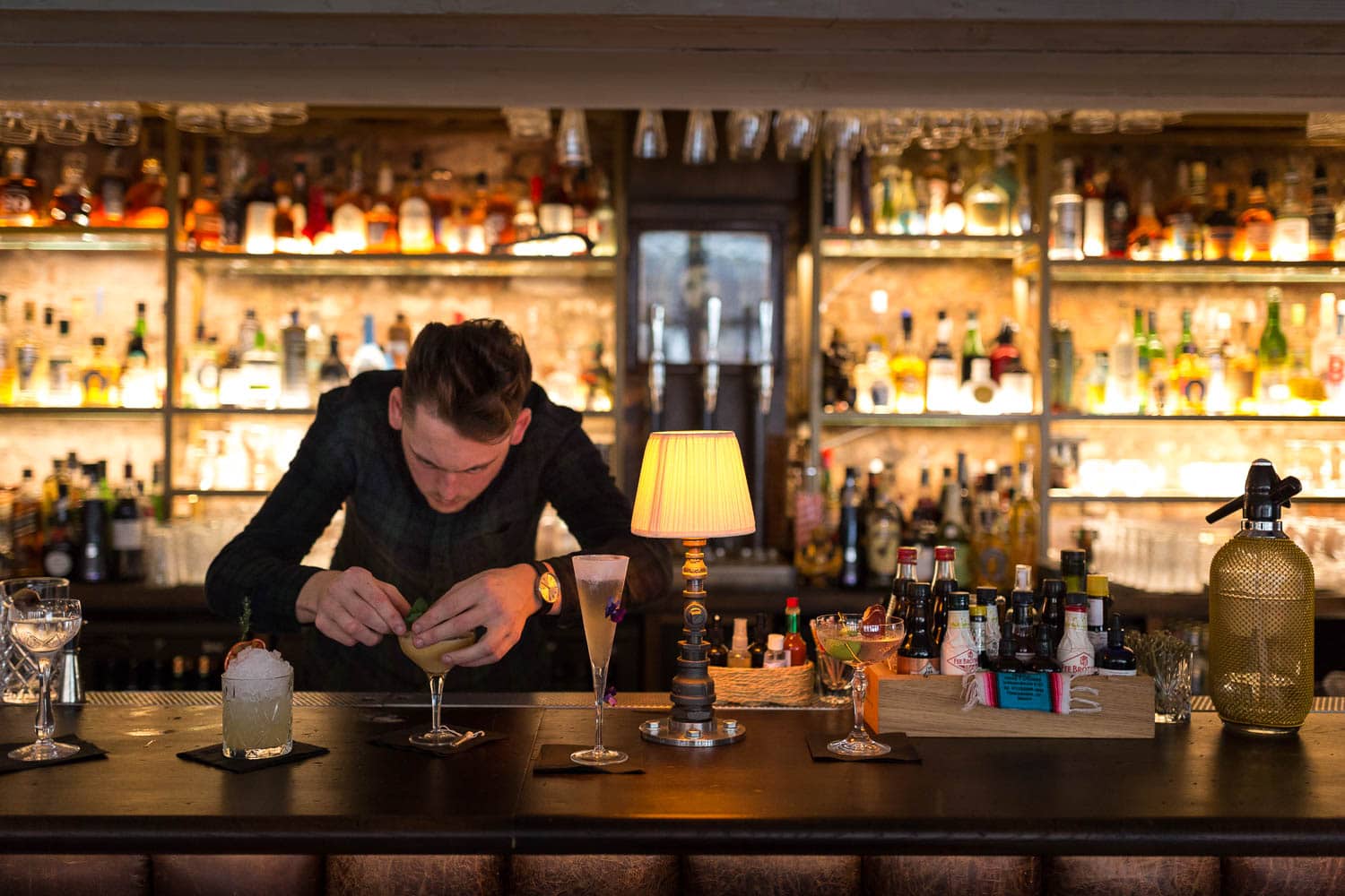 Bar - a gallery of drinks and more at El Gato Negro